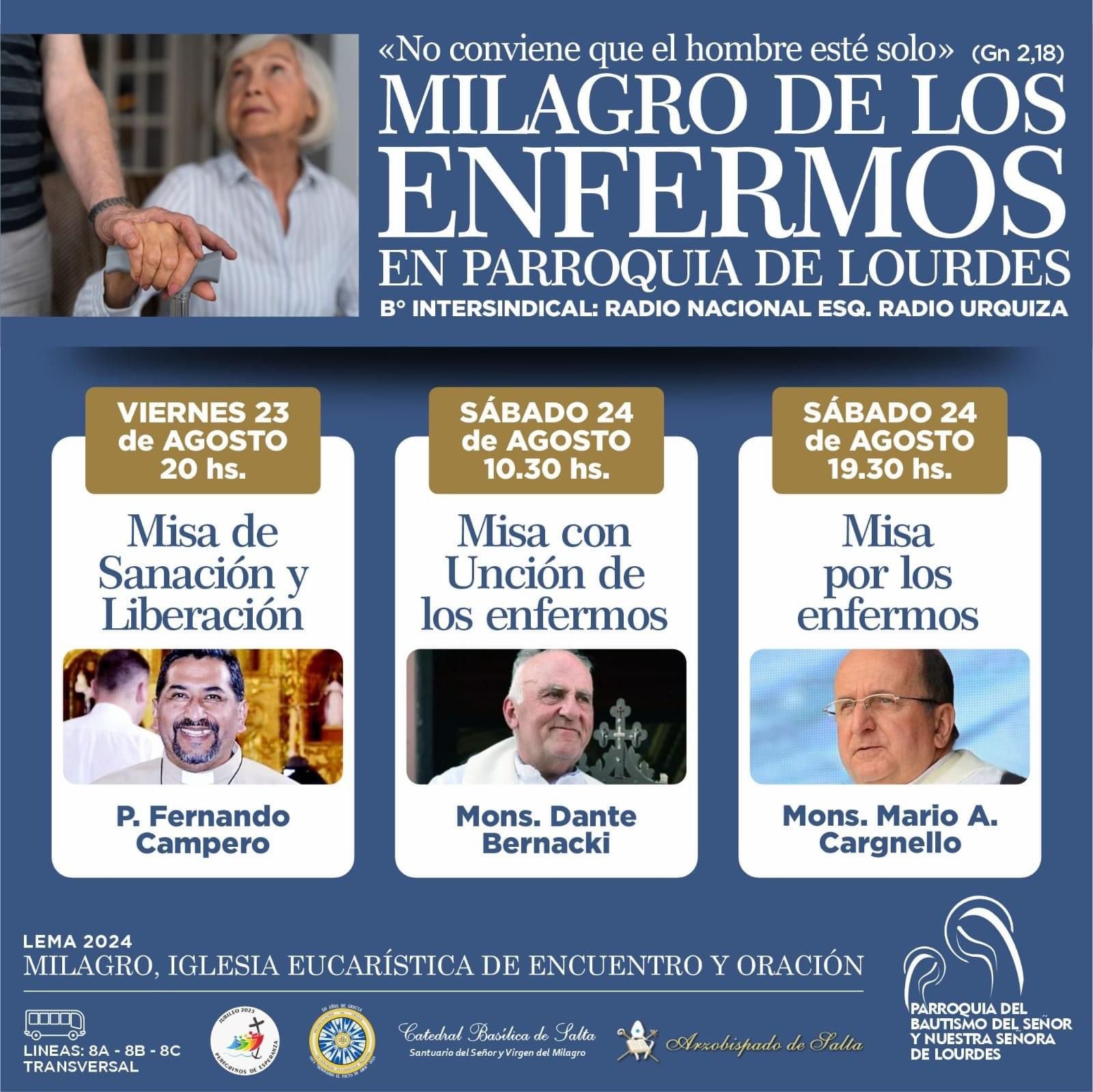 Milagro de los enfermos – Catedral Basílica de Salta